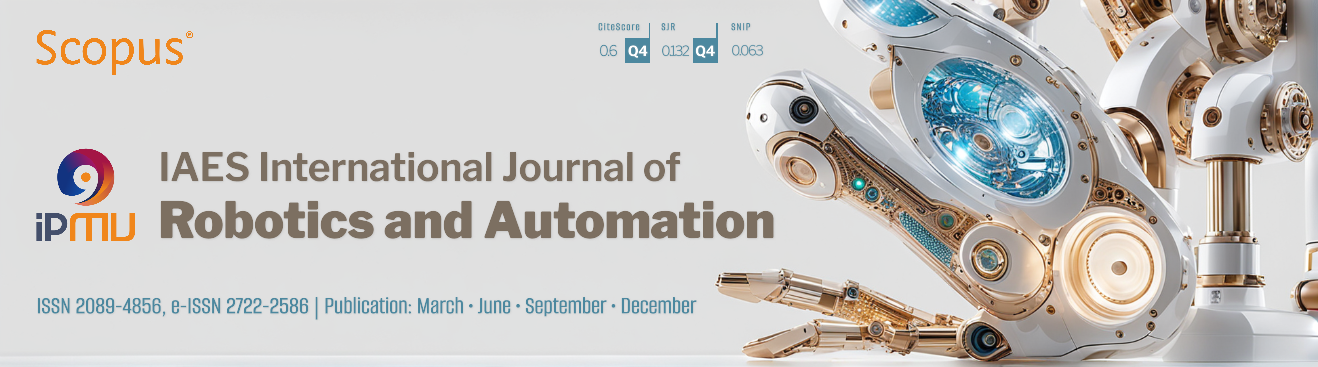 IAES International Journal of Robotics and Automation (IJRA)